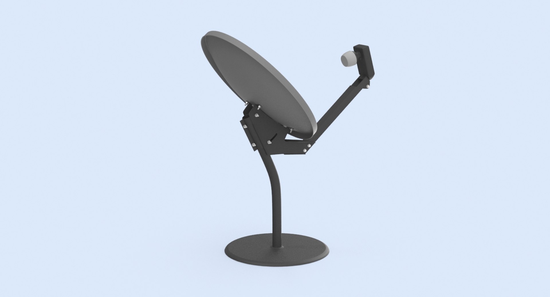 Max Rooftop Satellite Dish