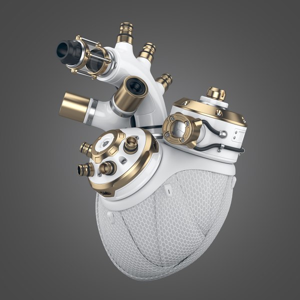 Cyber heart 2 organized 3D - TurboSquid 1549556