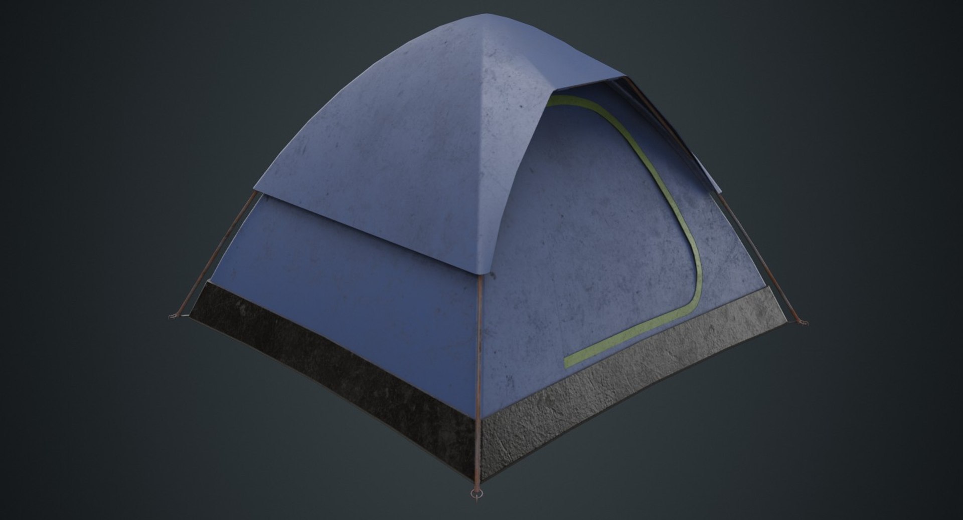 Camping Tent 2b 3D - TurboSquid 1313667