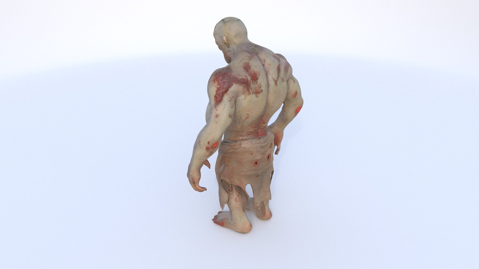 3D Alpha Zombie - TurboSquid 2334588