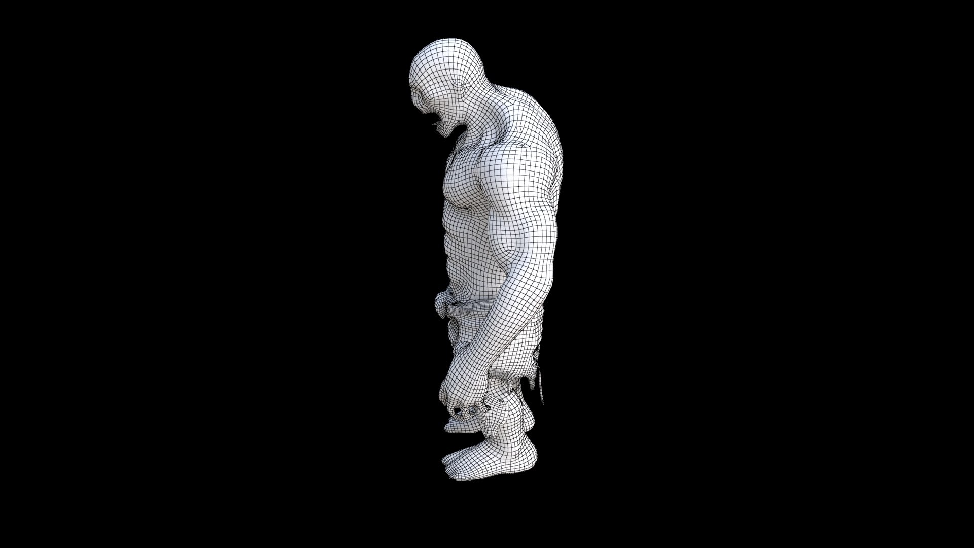 3D Alpha Zombie - TurboSquid 2334588
