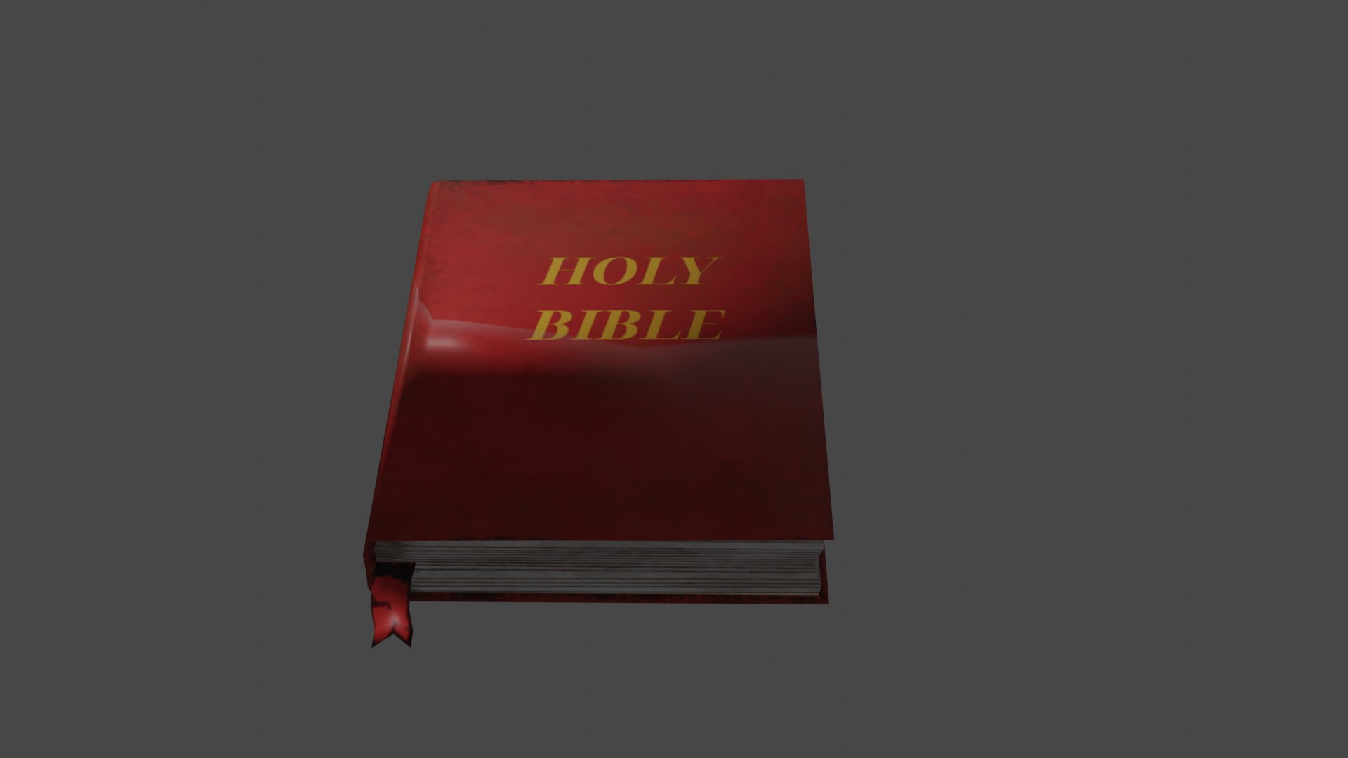 Free 3D Old Holy Bible Model - TurboSquid 2194484