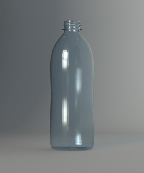 modelo 3d Botella de plástico - TurboSquid 2116007