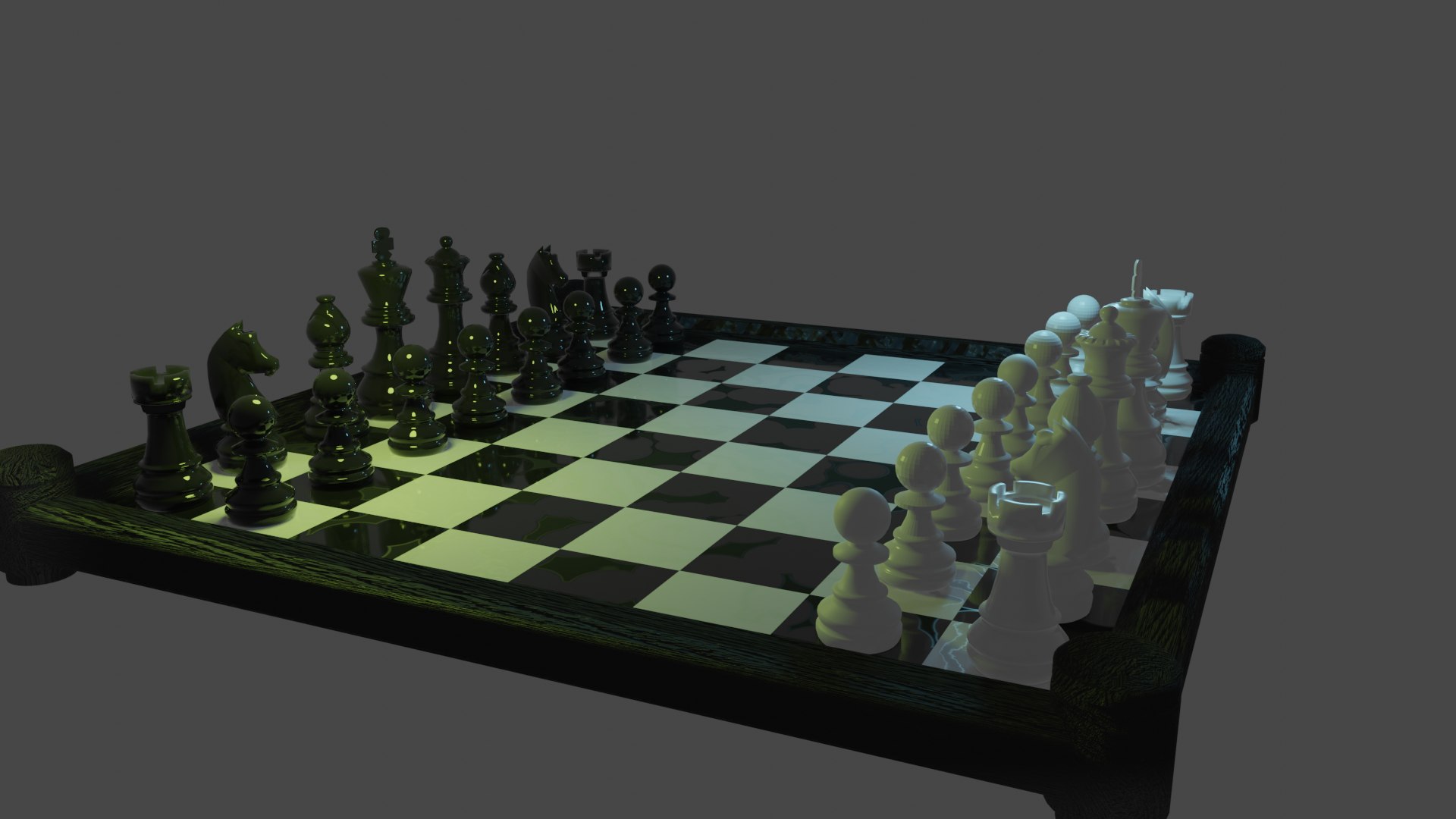 Chess Set 3D Model - TurboSquid 1819475