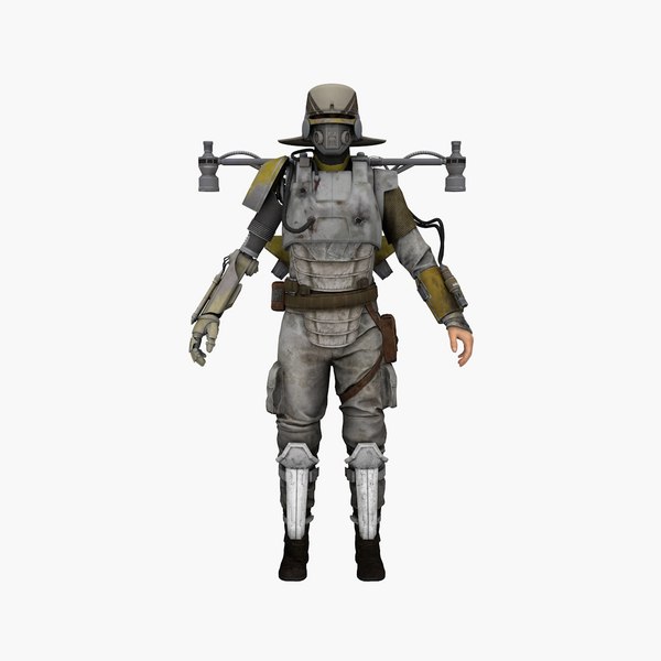 modelo 3d Hunter Jetpack - TurboSquid 2086045