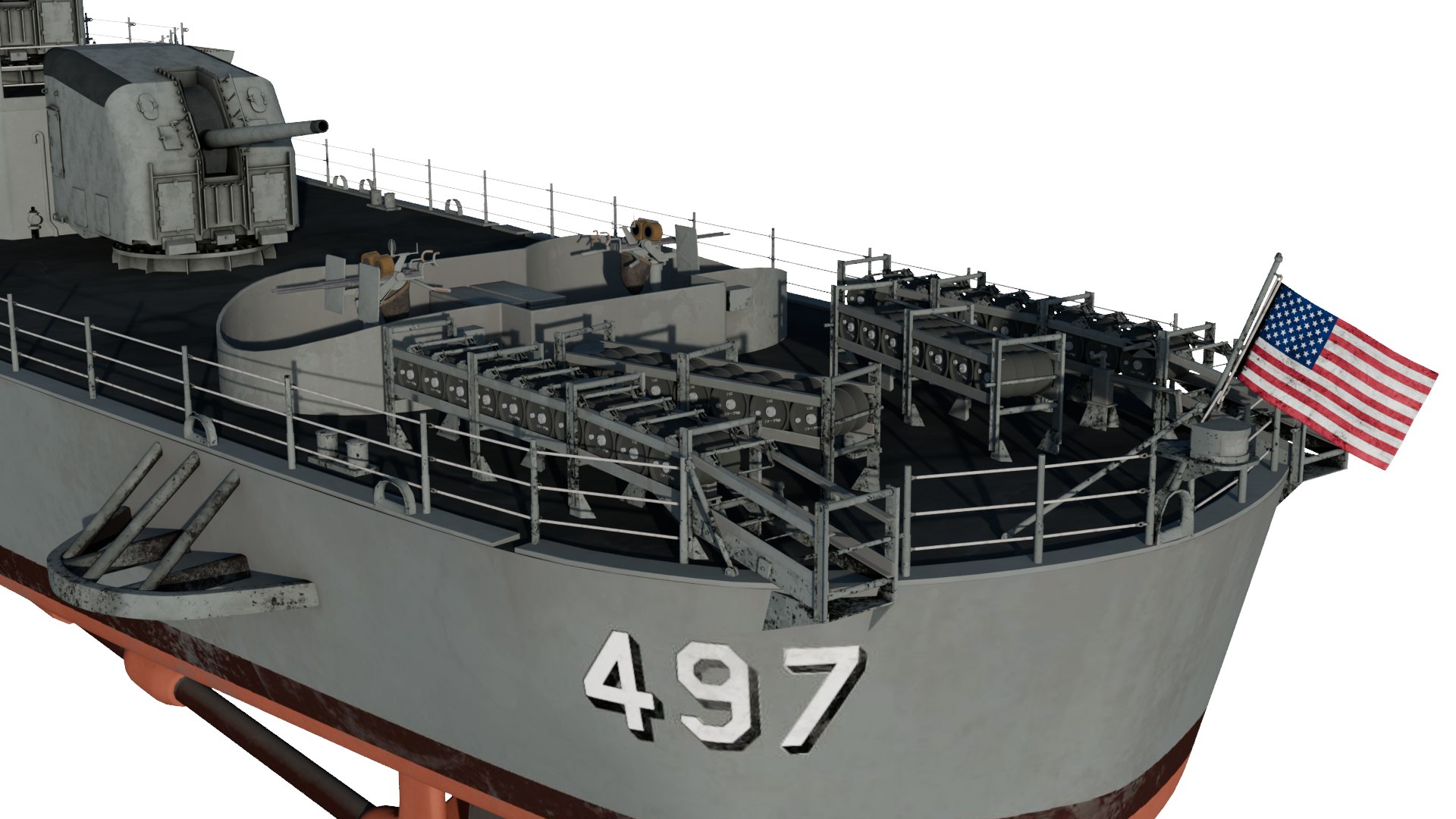 3D Model War Ship - TurboSquid 2334712