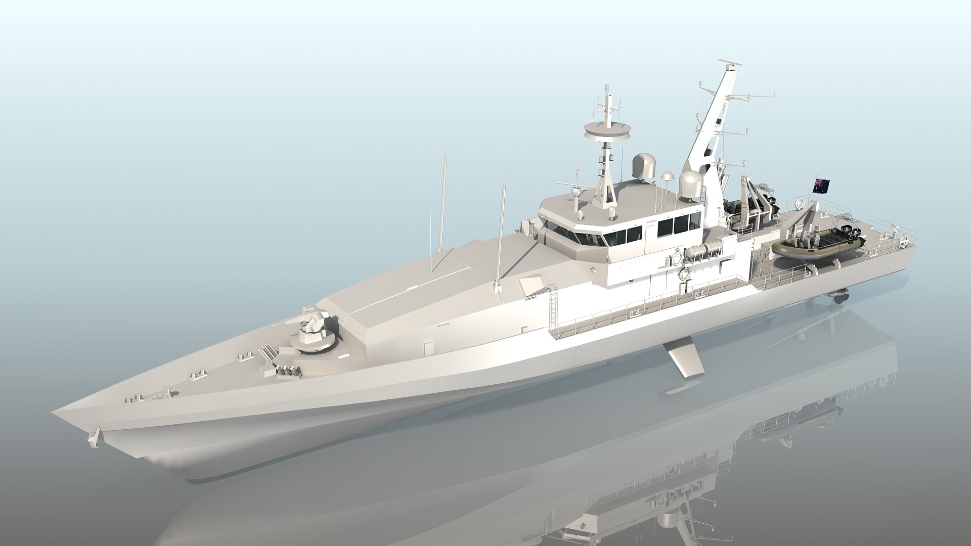 3D HMAS Maitland P88 Patrol Boat - TurboSquid 1906443