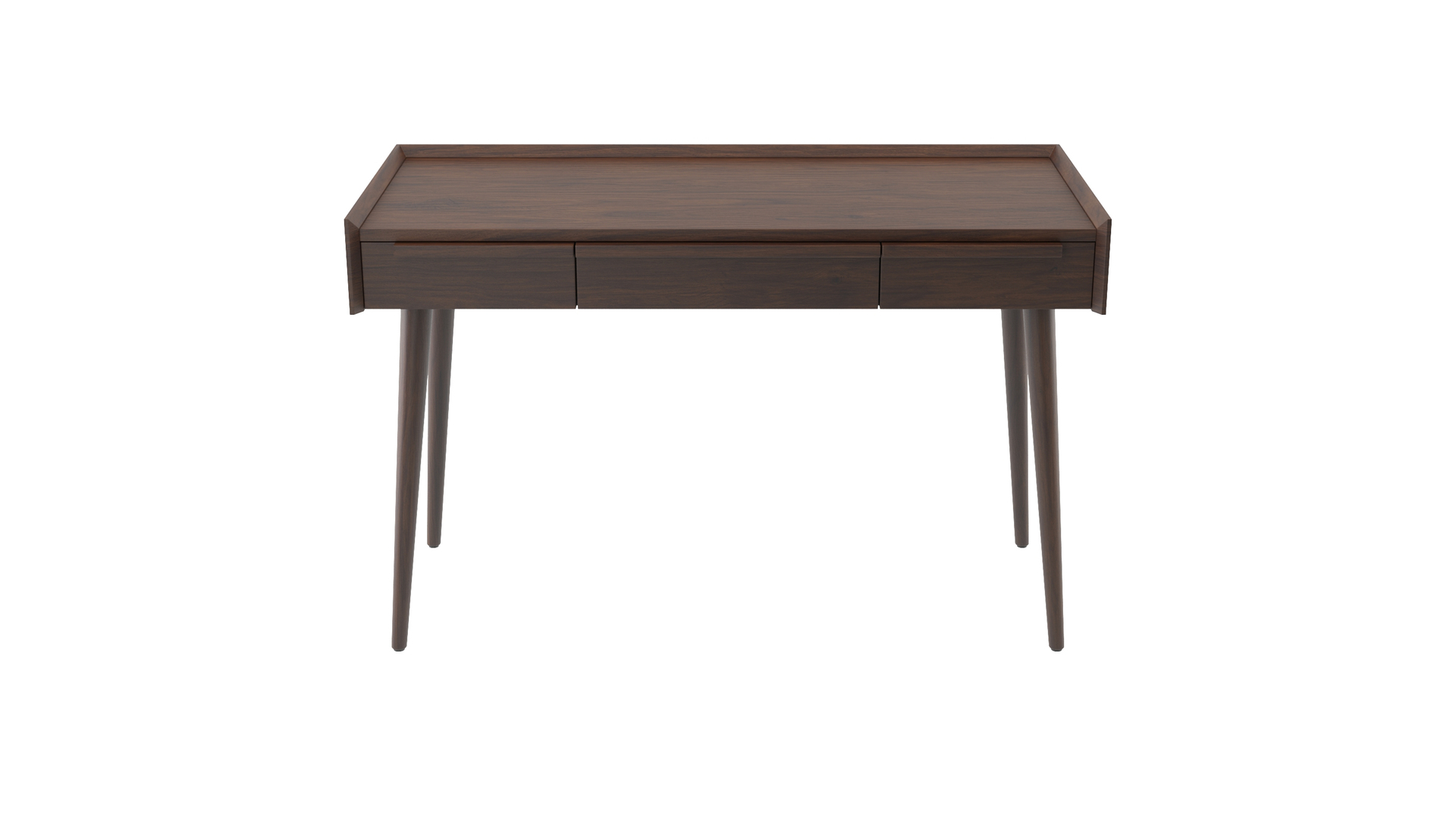 Wooden Desk Model - TurboSquid 2338343