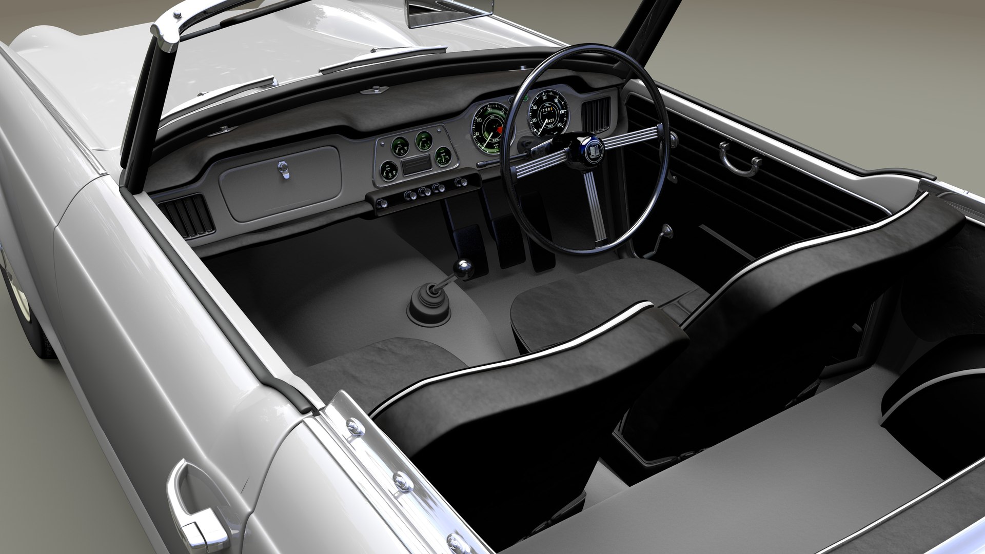 Triumph Tr4 3D Model - TurboSquid 1418349
