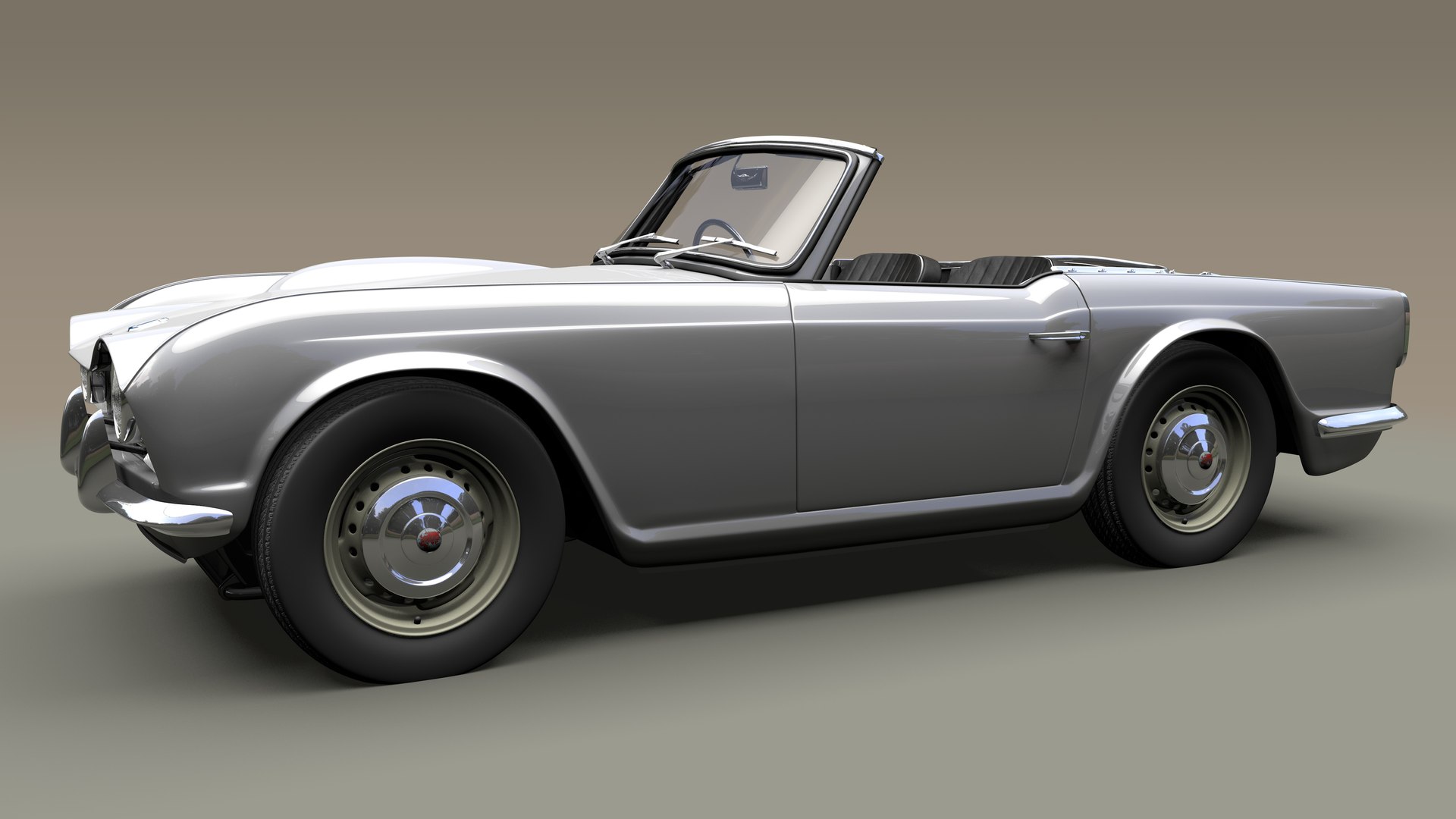 Triumph Tr4 3D Model - TurboSquid 1418349