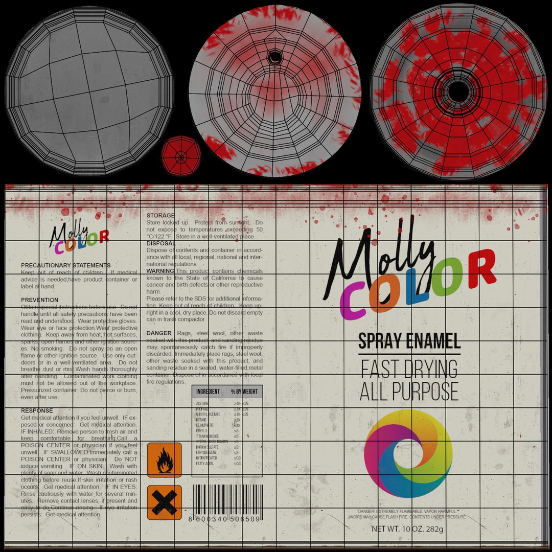 3D Paint Colors - TurboSquid 1635968