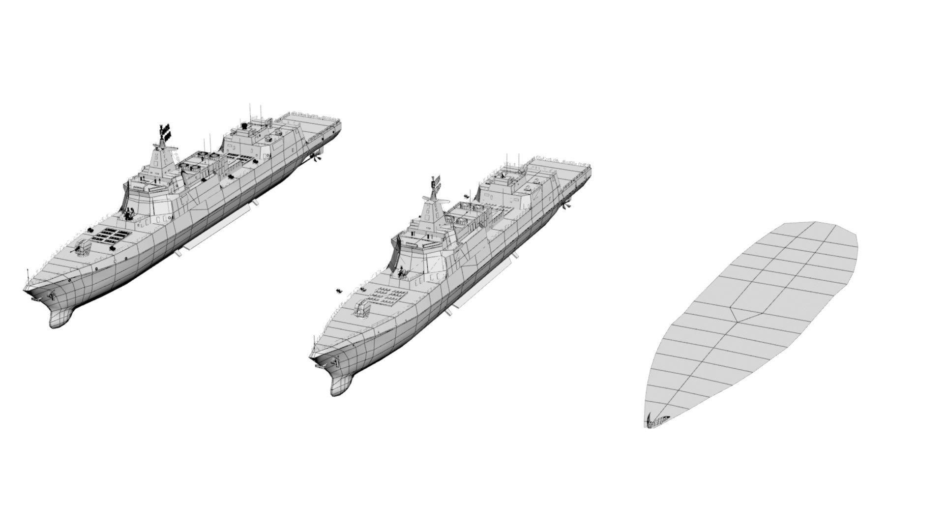Chinese 055 Renhai Destroyer 3D Model - TurboSquid 1967277