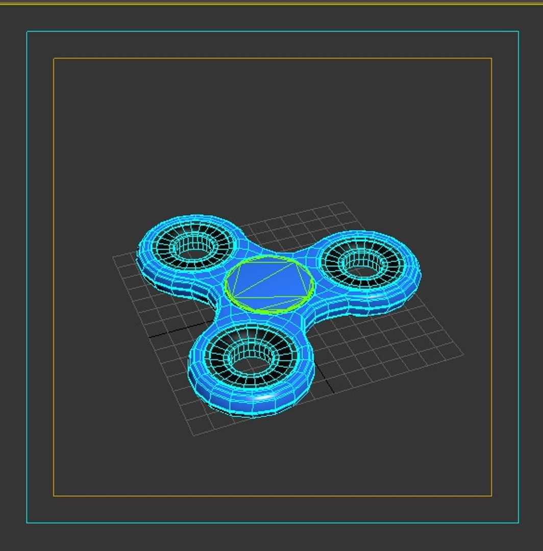 Fidget Spinner 3D Model - TurboSquid 1403337