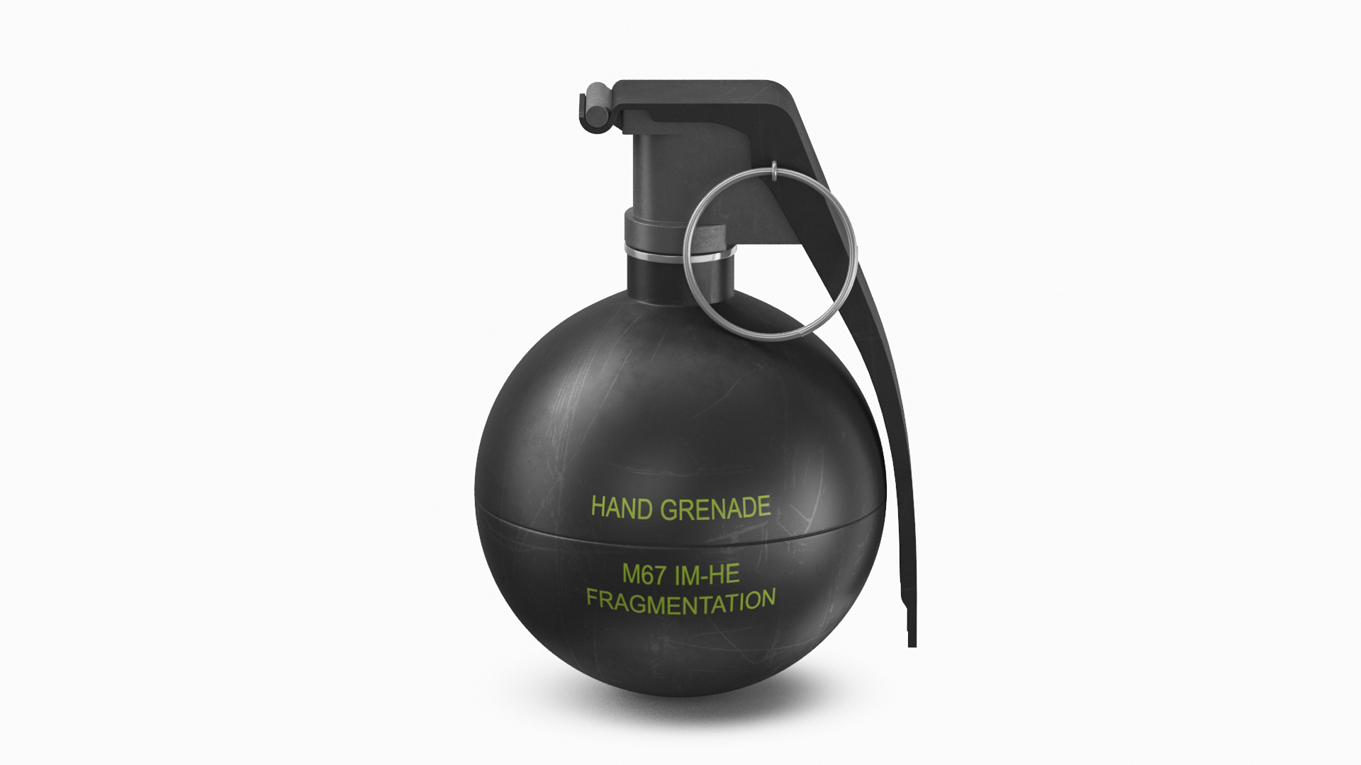 Hand Grenade 02 3D Model - TurboSquid 2100953