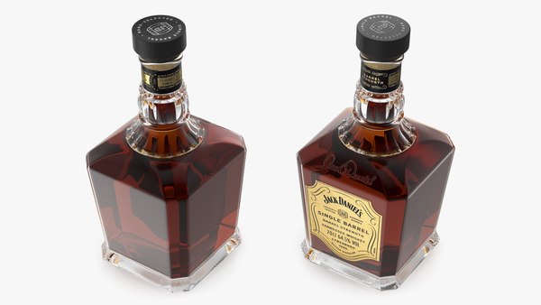 modelo 3d Whisky Jack Daniels Light de un solo barril - TurboSquid 1965673
