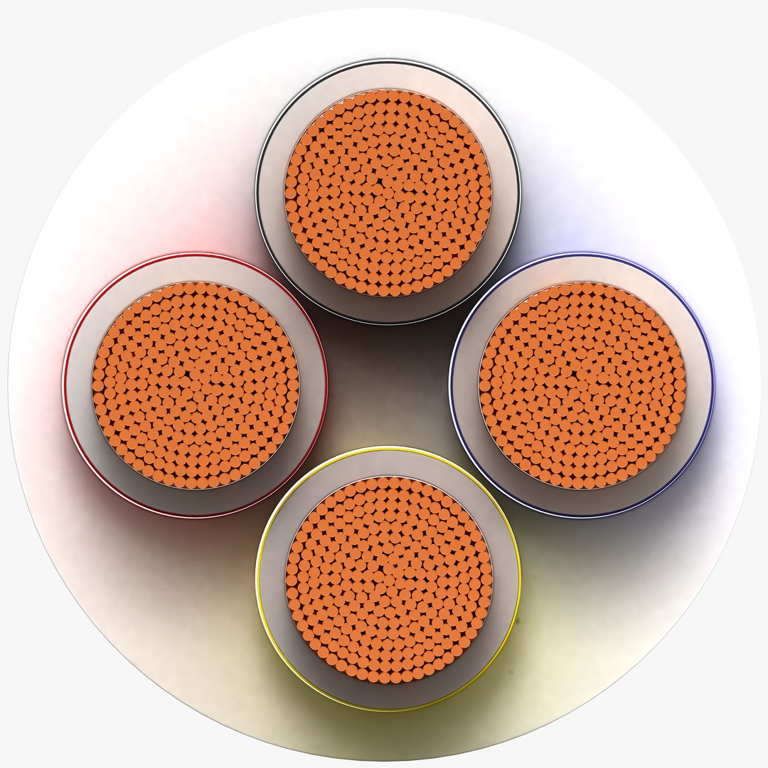 3d Max Electrical Cables Multi Core