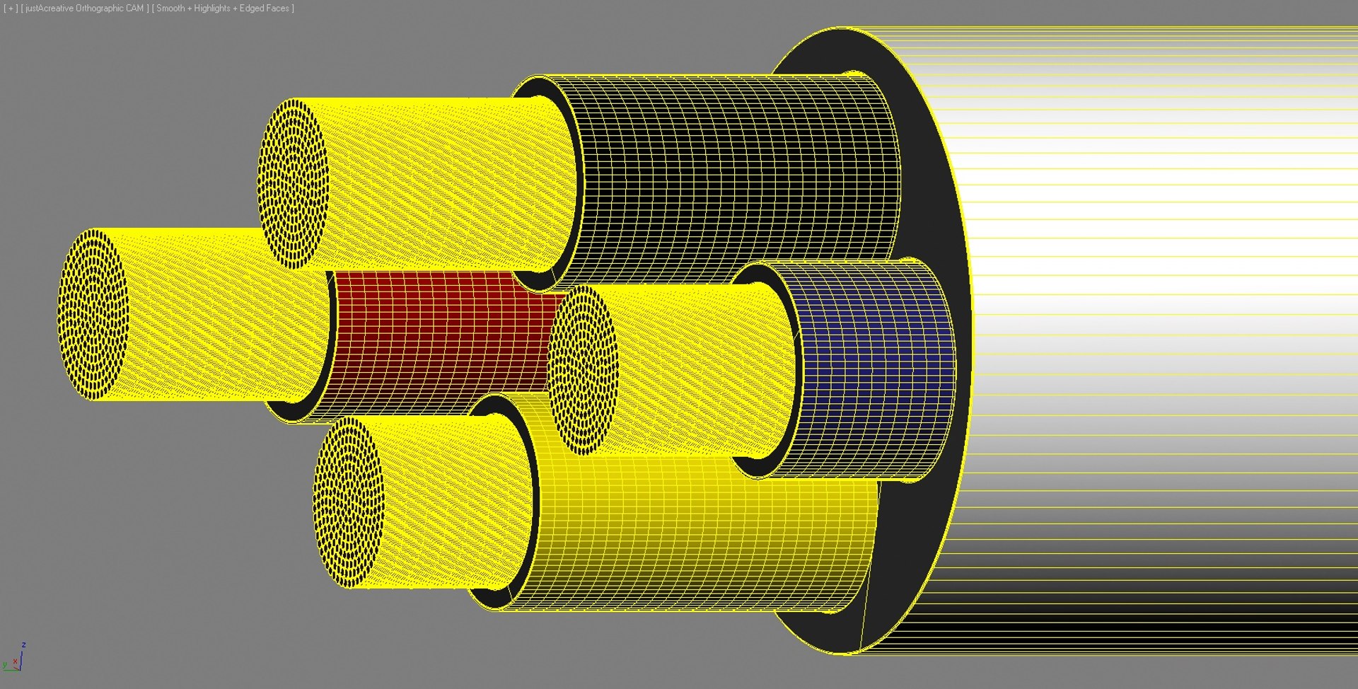 3d Max Electrical Cables Multi Core