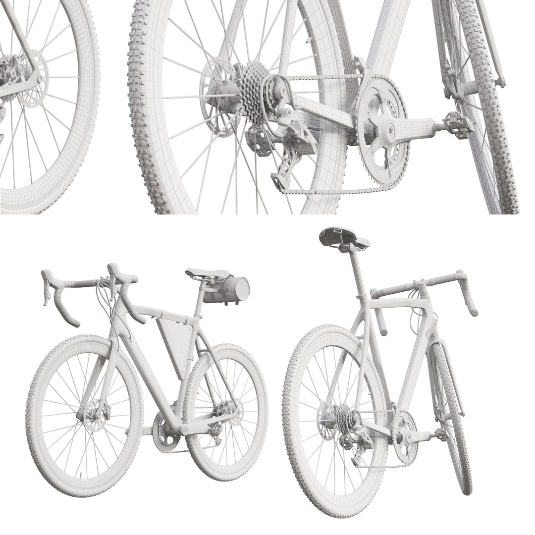 Modern Bicycle Bike 3D Model - TurboSquid 1456654