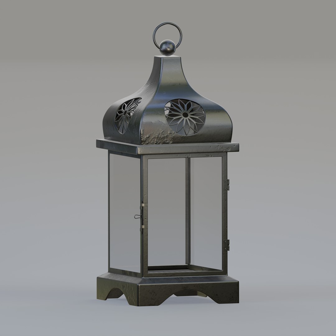 Lantern Designed 3D Model - TurboSquid 1521413