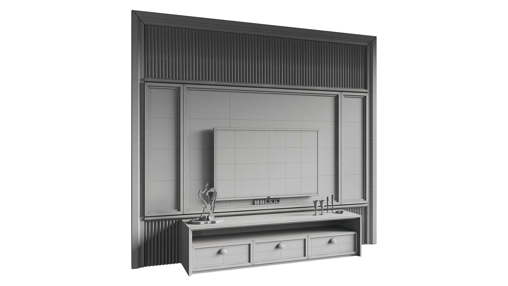 3D TW WALL 3 - TurboSquid 2313032