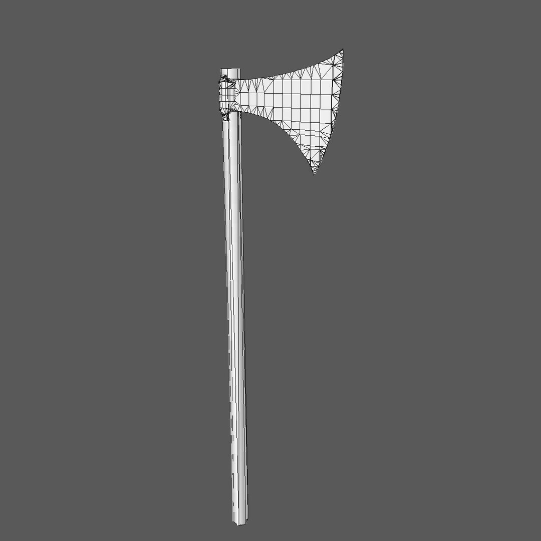 Viking Axe C4d