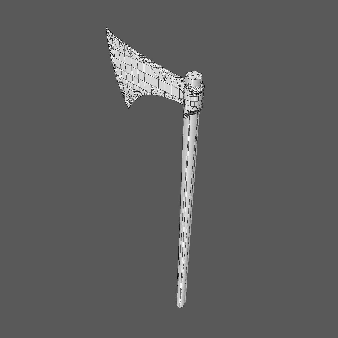 Viking Axe C4d
