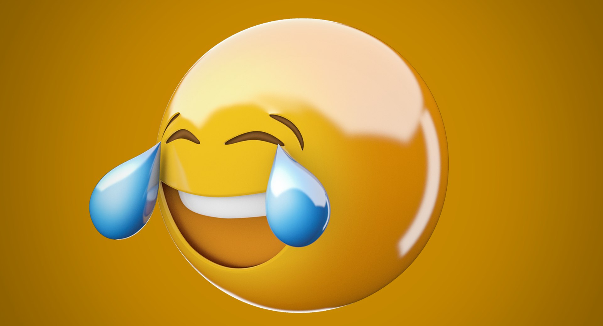 3D Emoji Face Tears Joy - TurboSquid 1404412