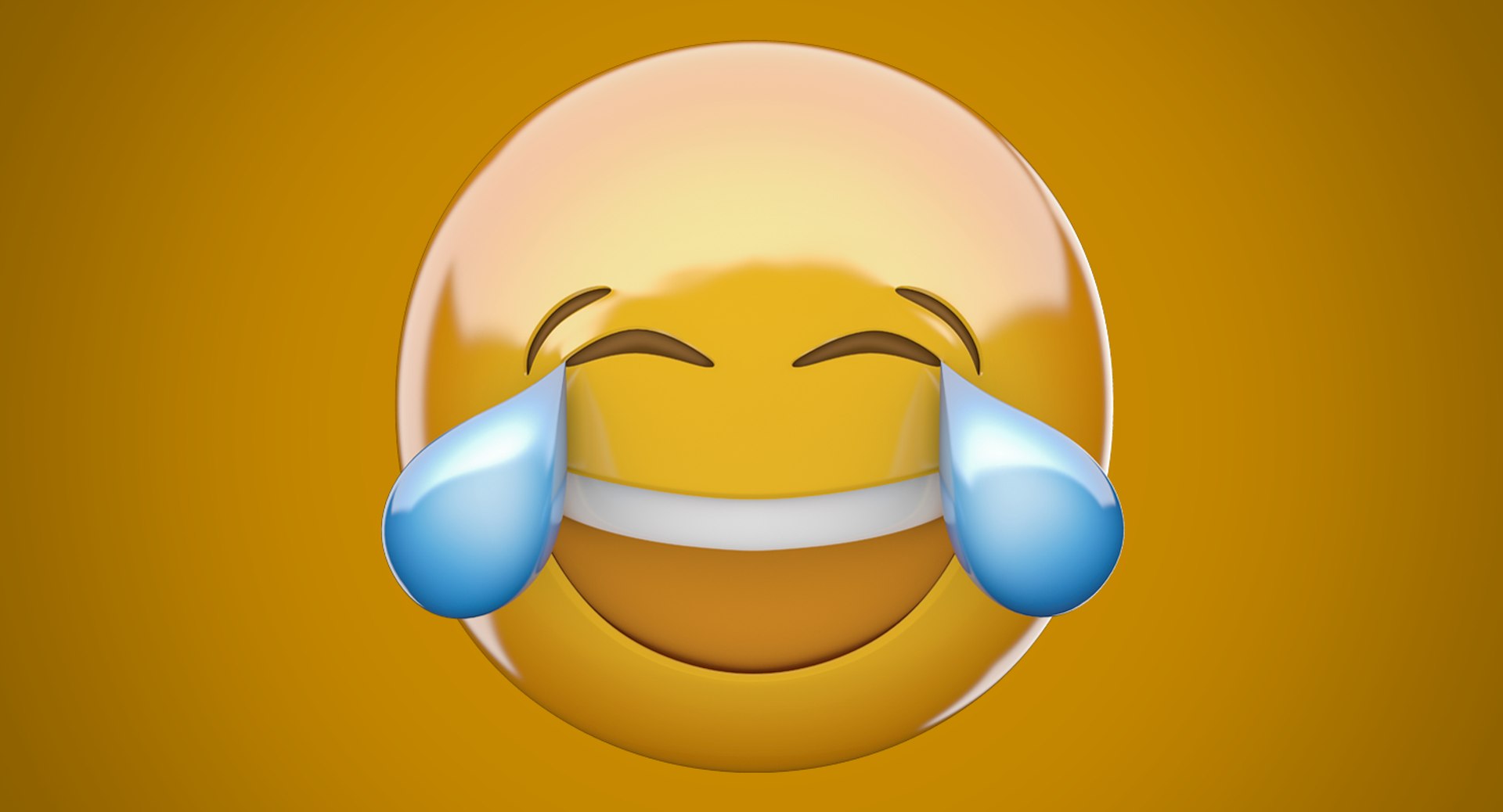 3D Emoji Face Tears Joy - TurboSquid 1404412