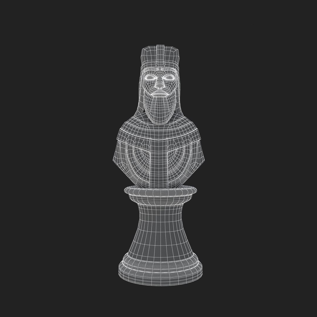 Bishop Chess Realistic 3D - TurboSquid 1191204