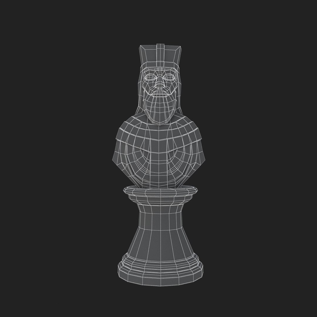 Bishop Chess Realistic 3D - TurboSquid 1191204