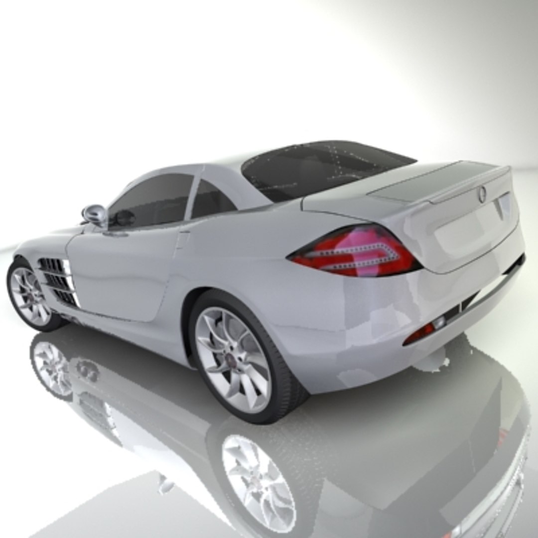 3d Mercedes Car Model
