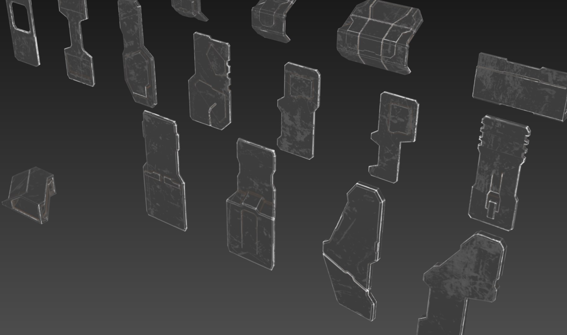 Parts Kit 3d Model