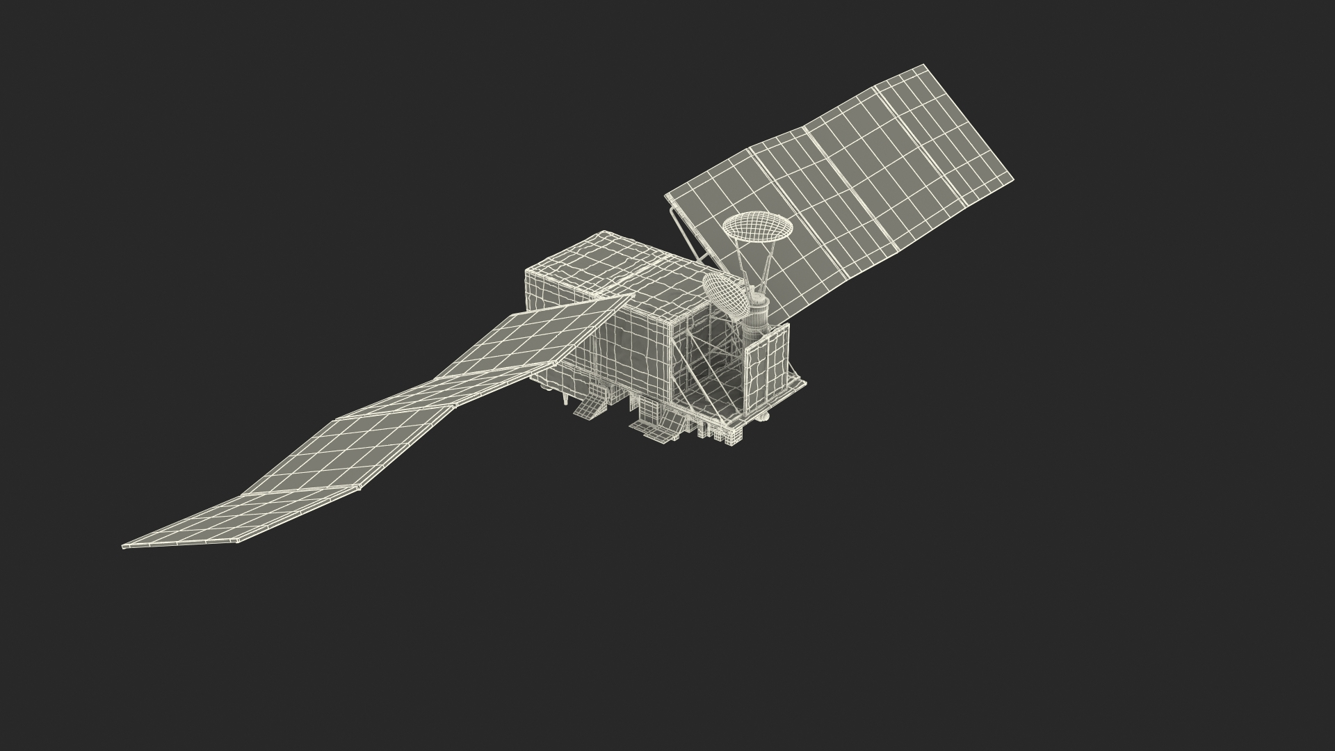 Meteorological Satellite 3D Model - TurboSquid 2391439