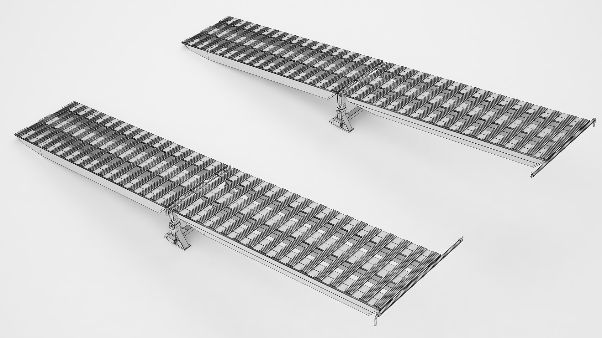 Portable Trailer Ramp 01 model - TurboSquid 1817759