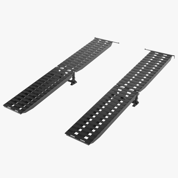 Portable Trailer Ramp 01 model - TurboSquid 1817759