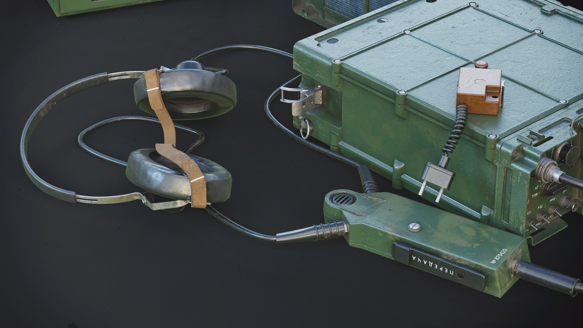 3D R-168 Radiostation GameReady LODs - TurboSquid 1931382