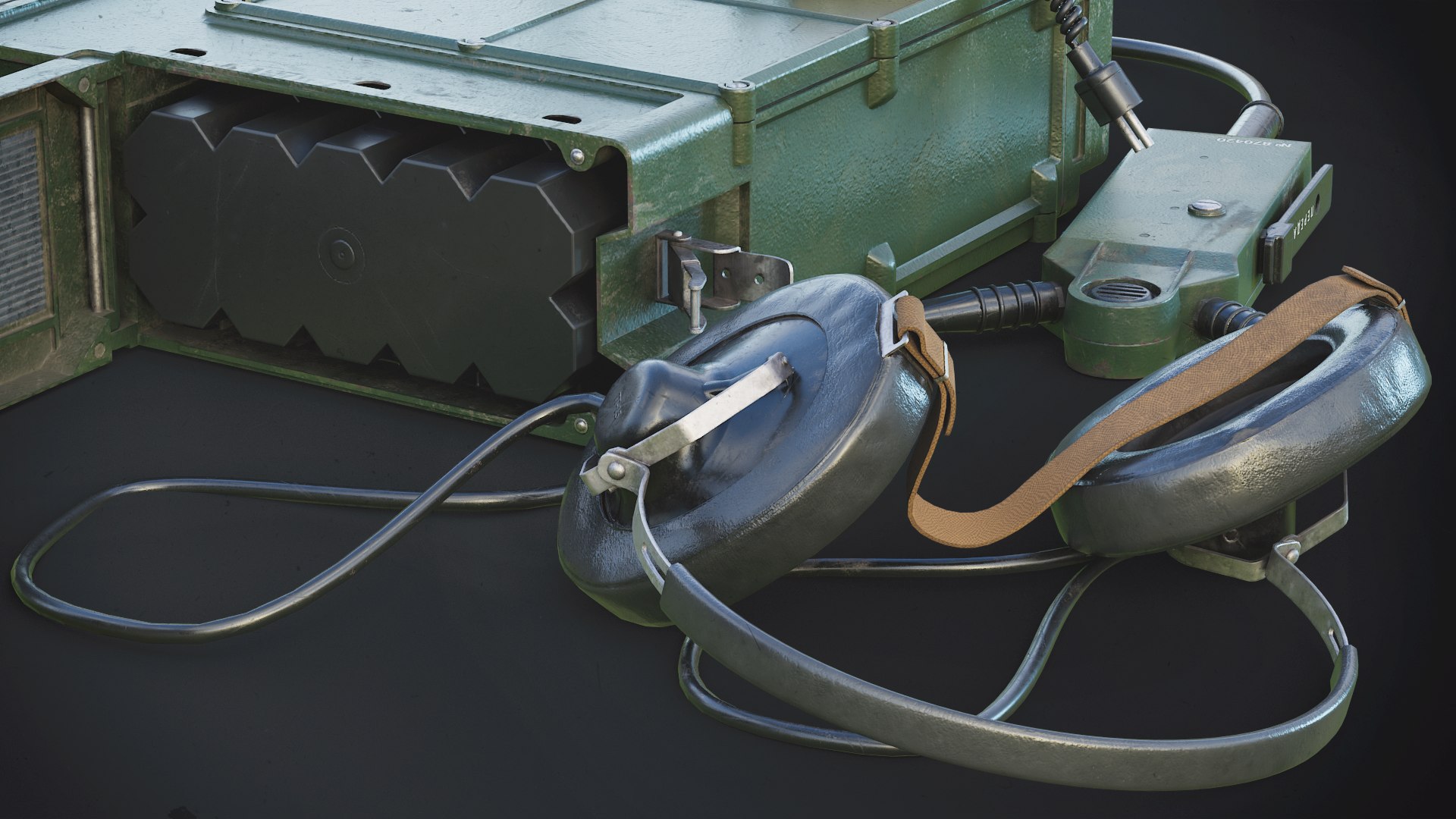 3D R-168 Radiostation GameReady LODs - TurboSquid 1931382