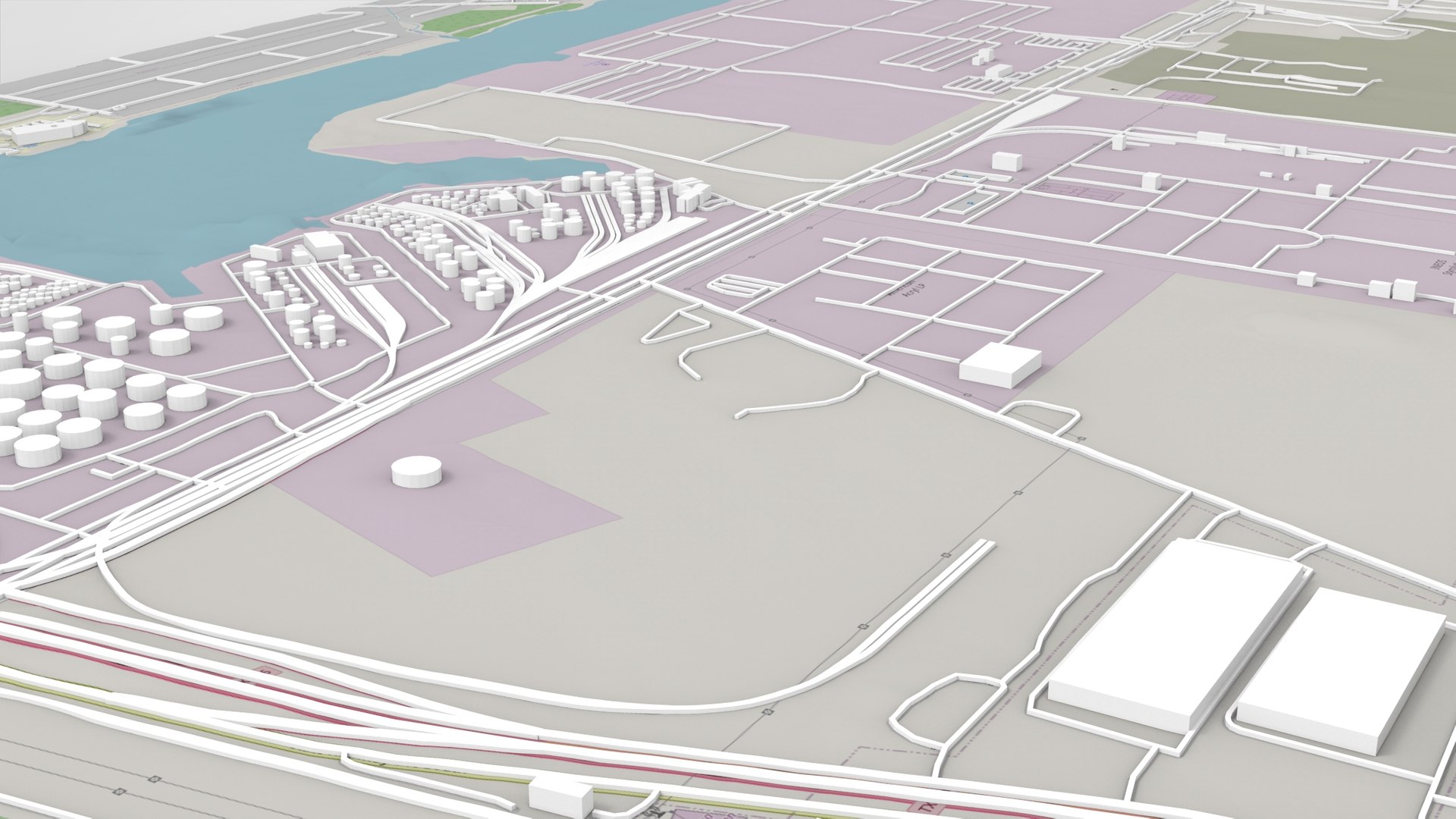 Free 3D The Barbours Cut Container Terminal Houston Texas USA Model ...