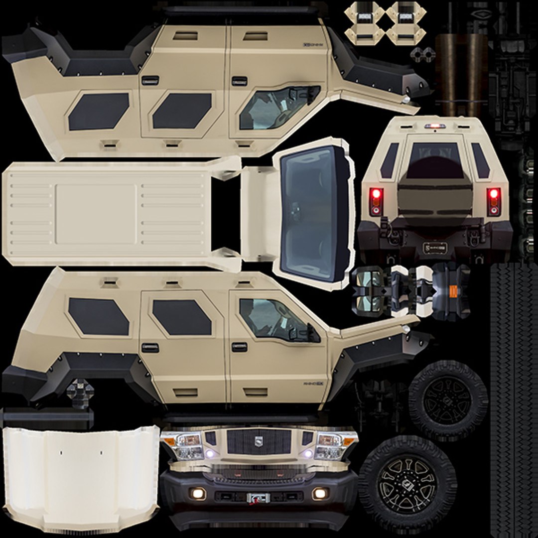 2018 Ussv Rhino Gx 3D Model - TurboSquid 1617615