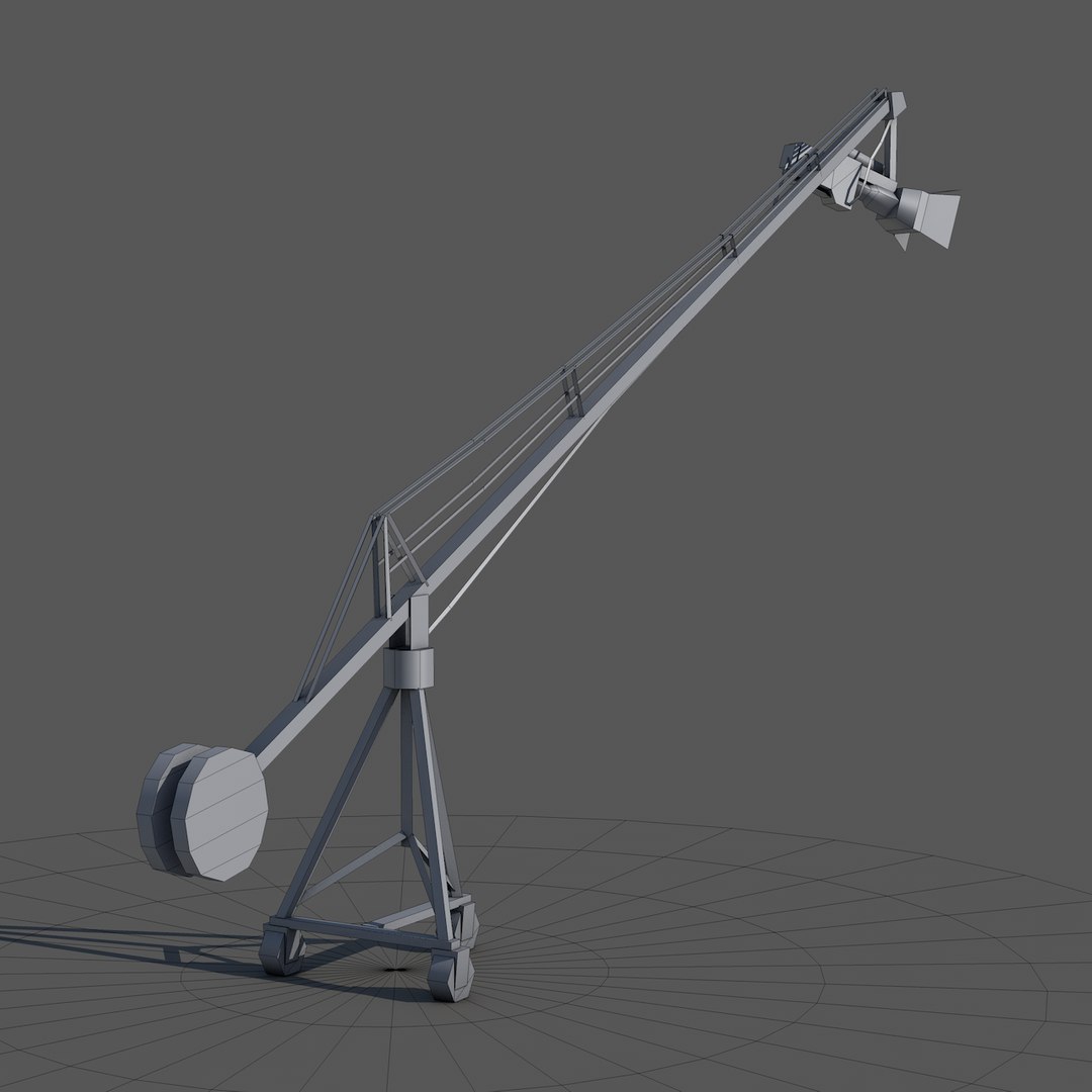3D Camera Crane - TurboSquid 1380374