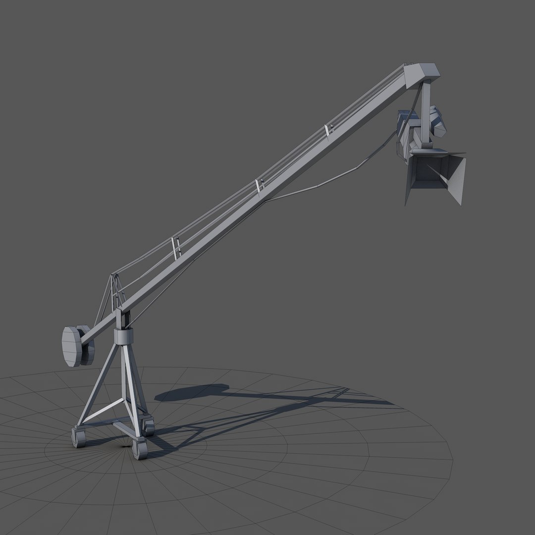 3D Camera Crane - TurboSquid 1380374