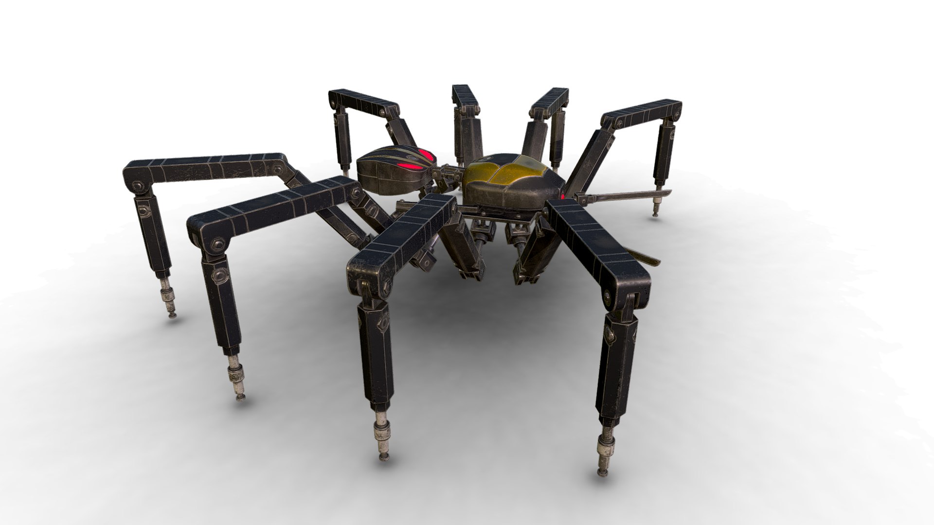3D Spider Bot V2 Collections Model - TurboSquid 2154914