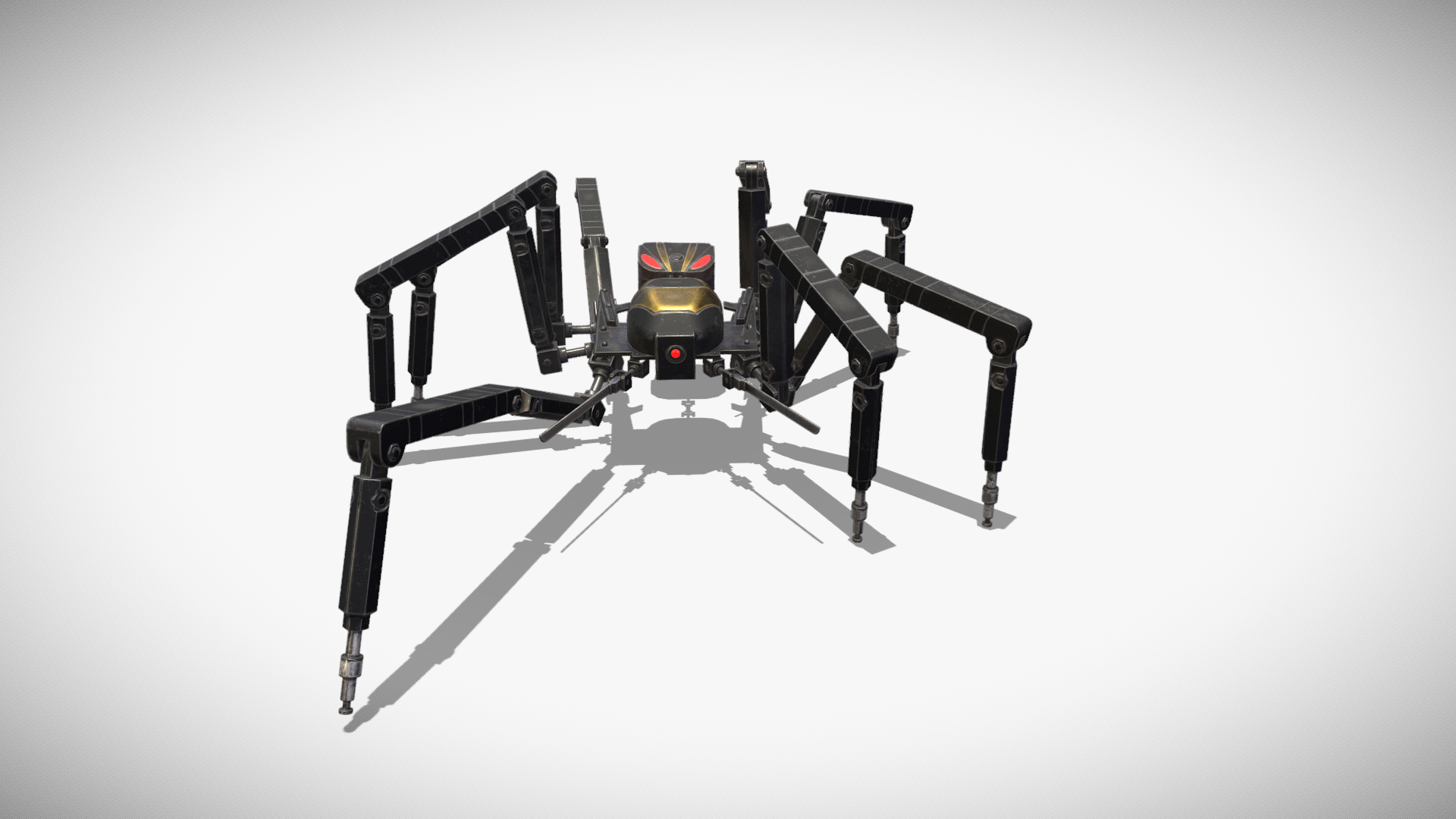3D Spider Bot V2 Collections Model - TurboSquid 2154914