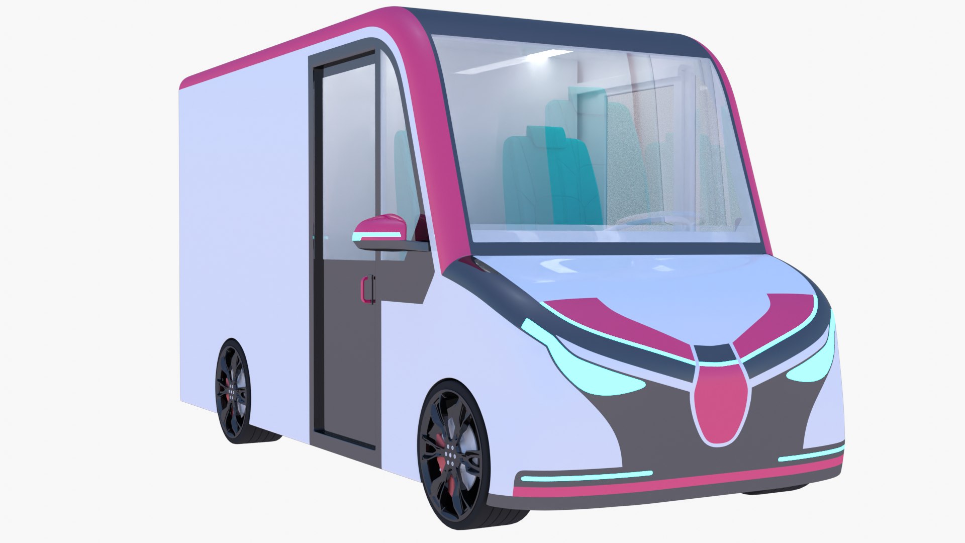 Delivery Van Concept 2023 3D Model - TurboSquid 2075963