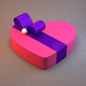 Heart Shaped Box 3D Models for Download | TurboSquid