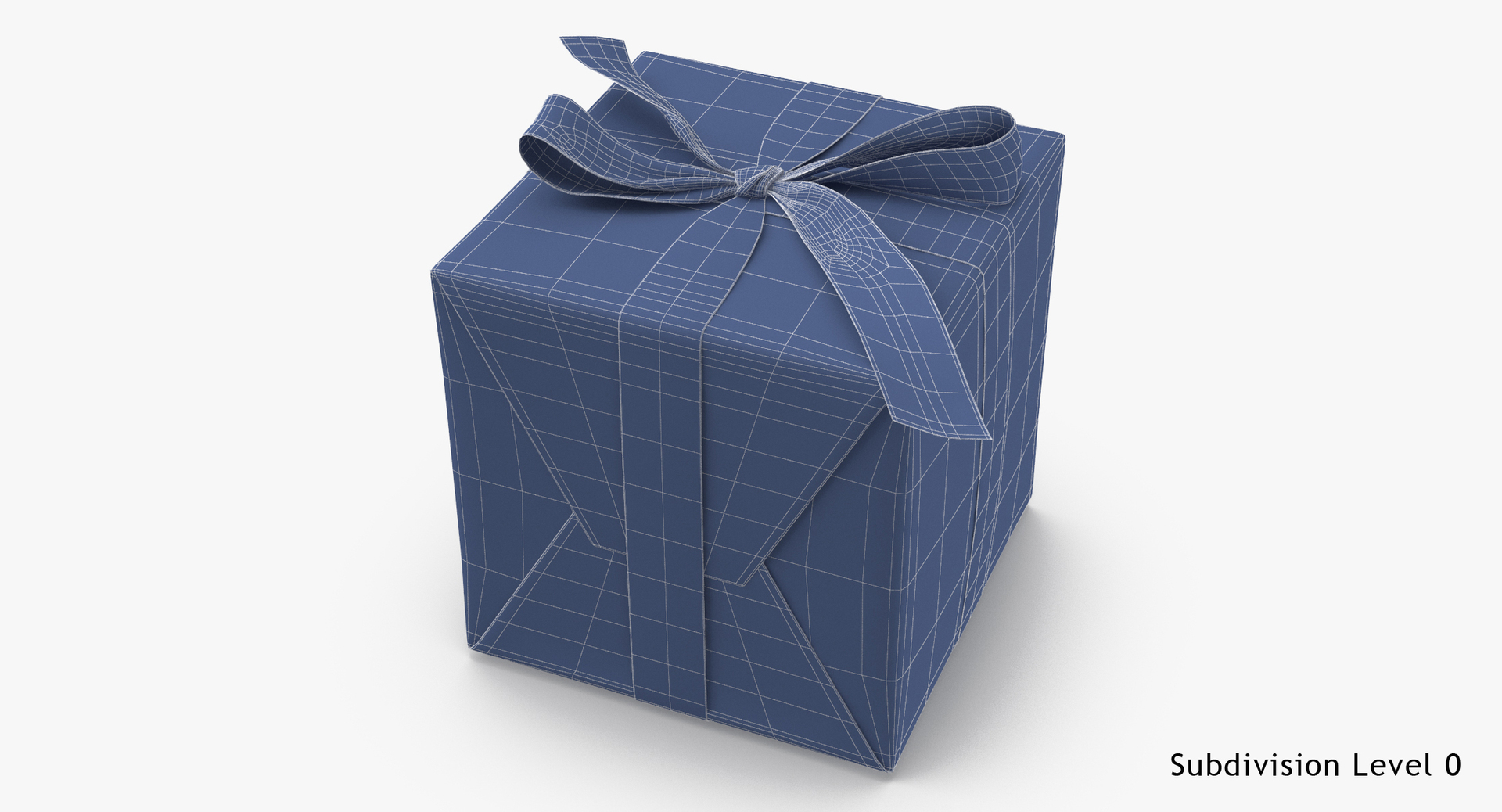3d model birthday present 10