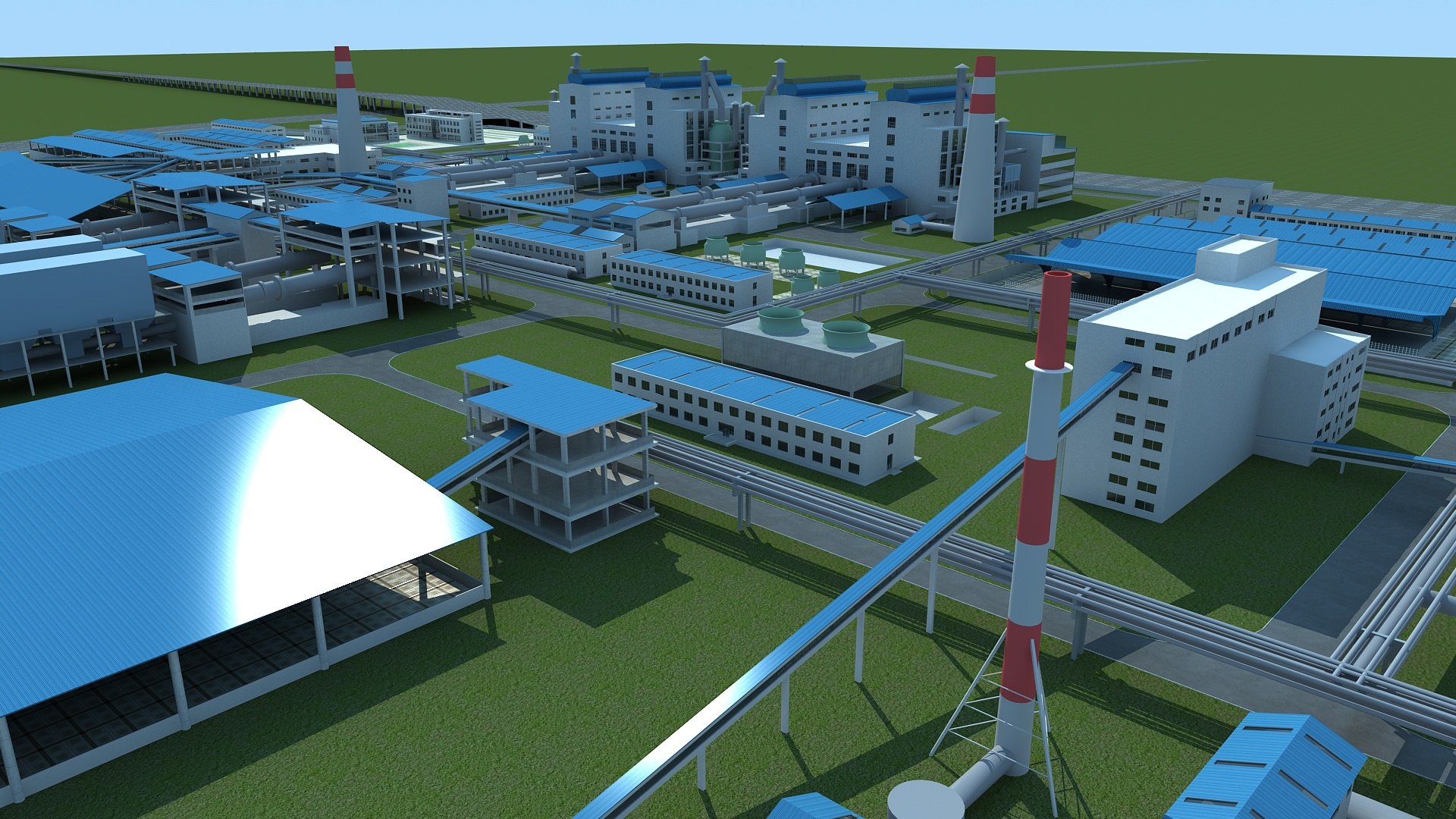 Factory 2 3D Model - TurboSquid 2072571