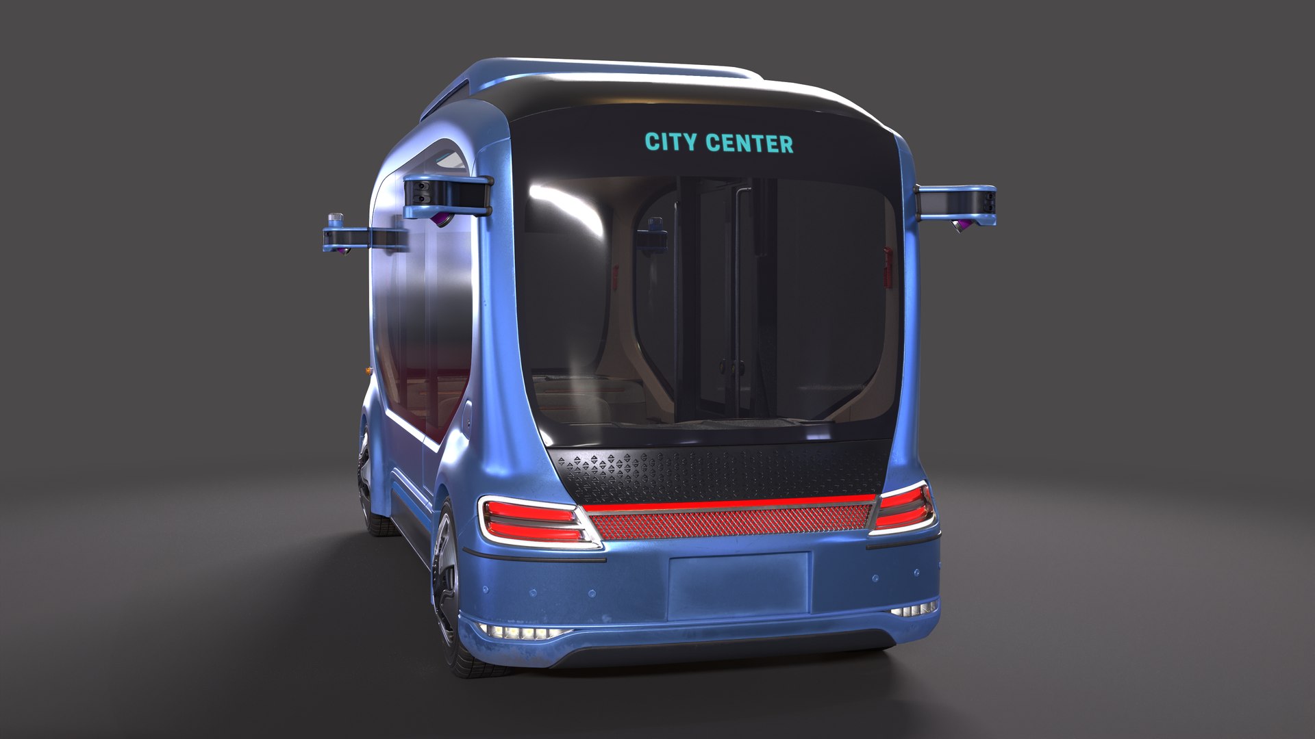 Bus Electric Self-Driving 3D Model - TurboSquid 2337430