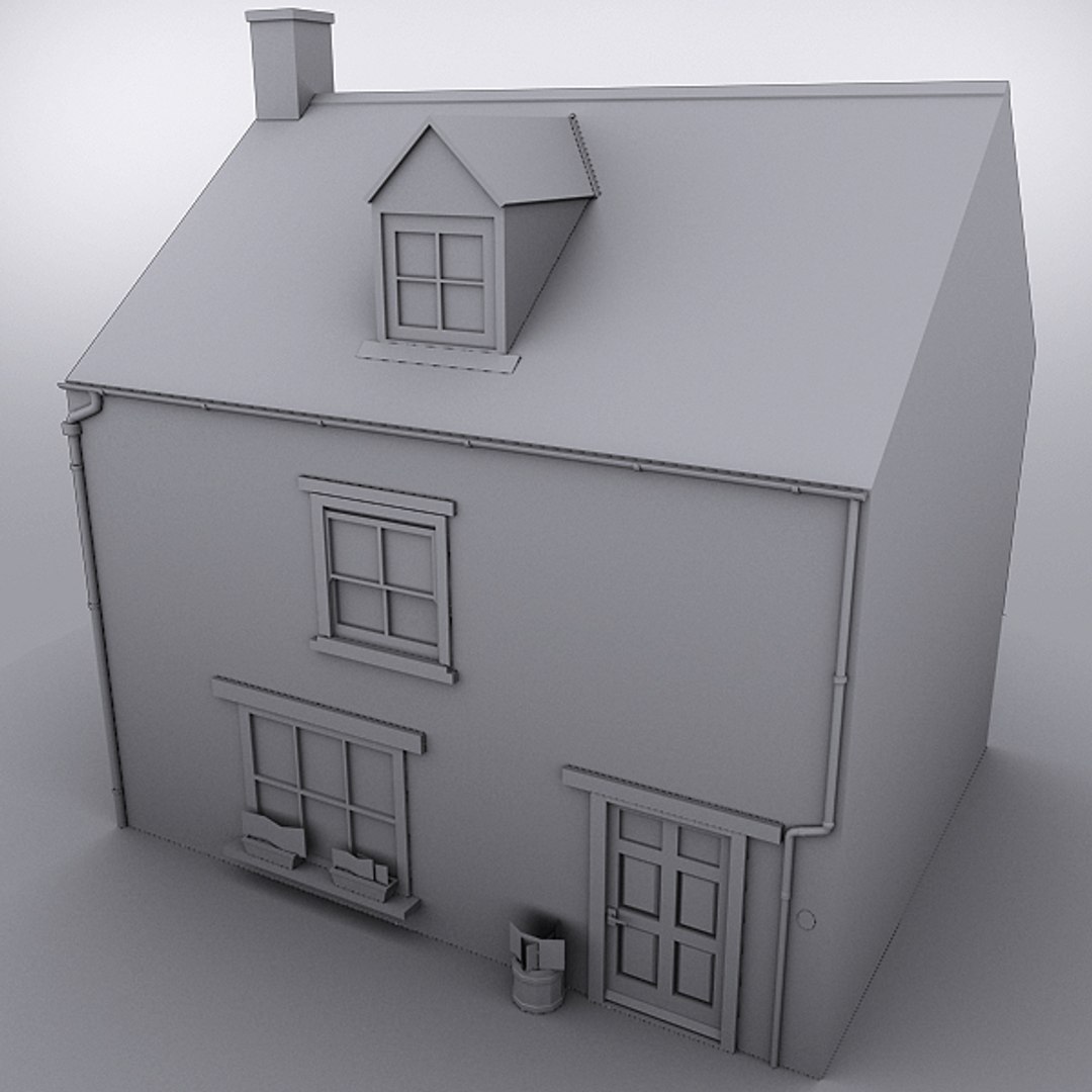 3d Realistic House Model