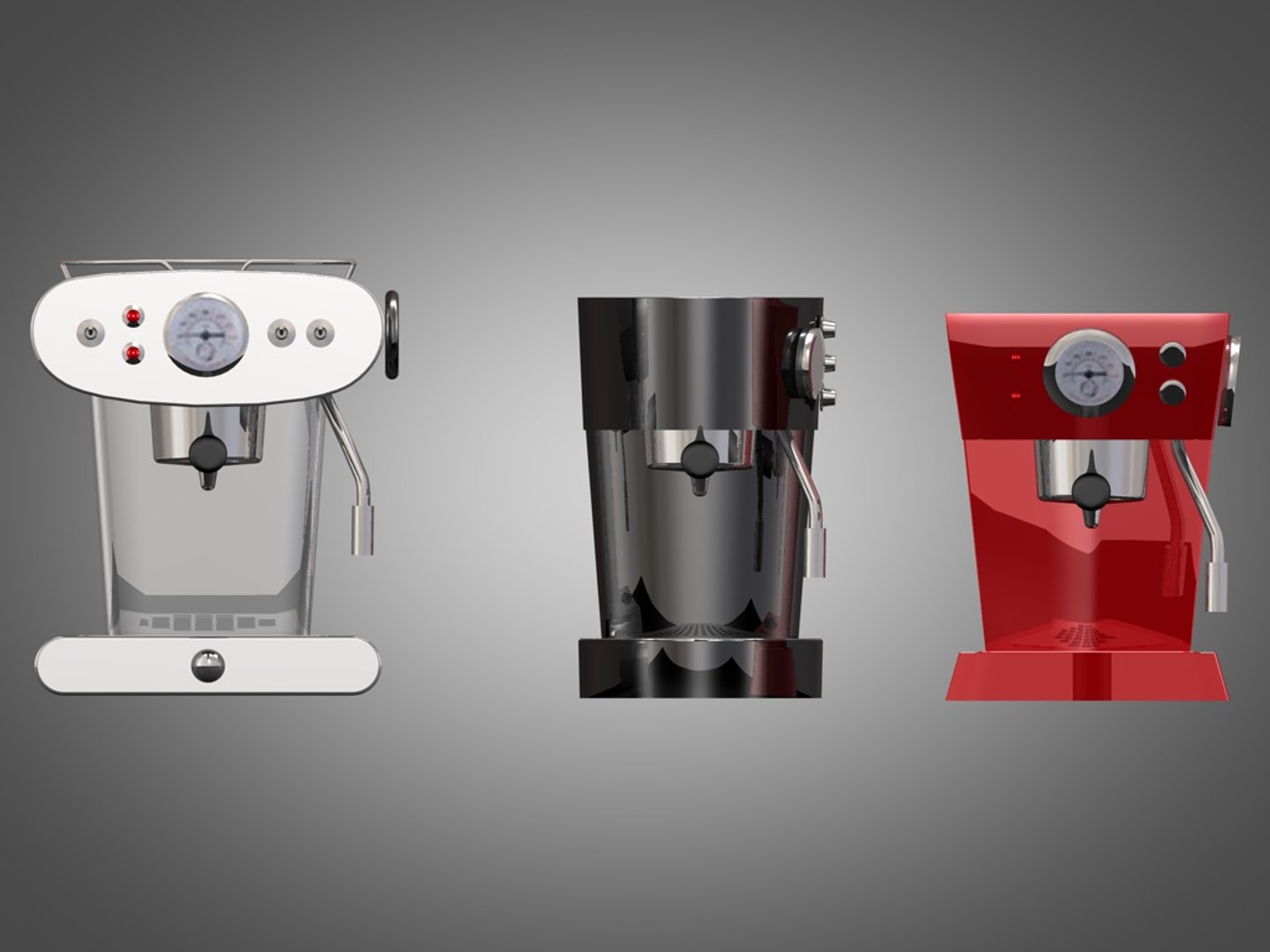 Francis Espresso Machines 3ds
